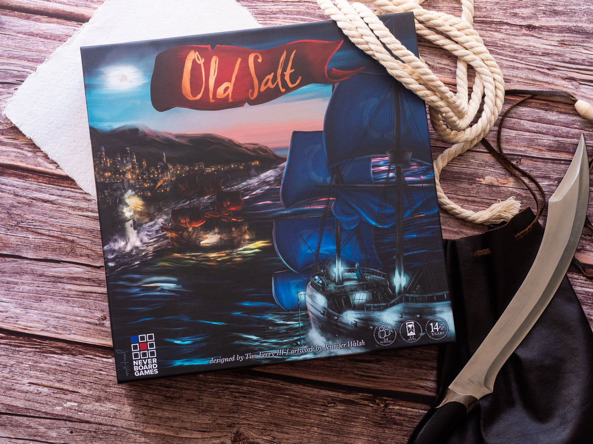 Old Salt | Naval Strategy Board Game – Never Board Games
